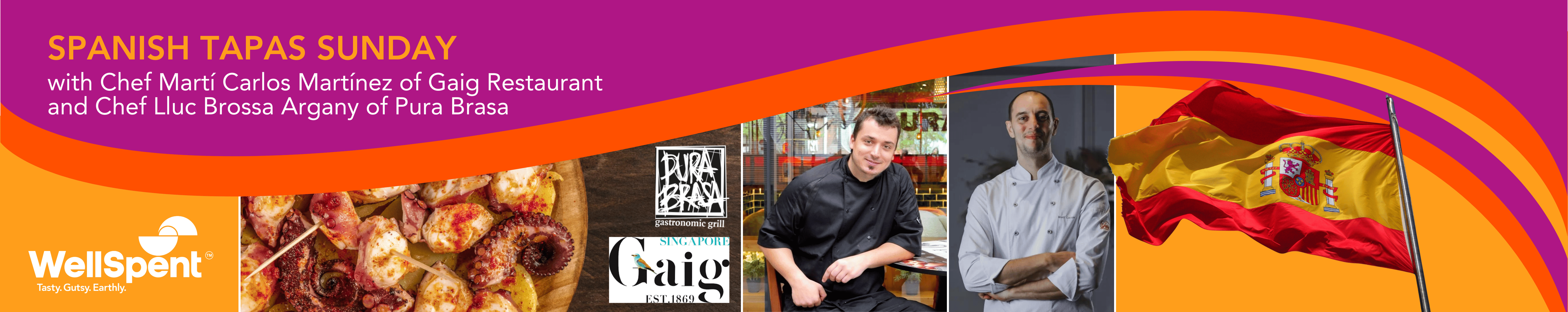 WellSpent Sunday Luxe: Spanish Tapas Sunday 23 June 2024