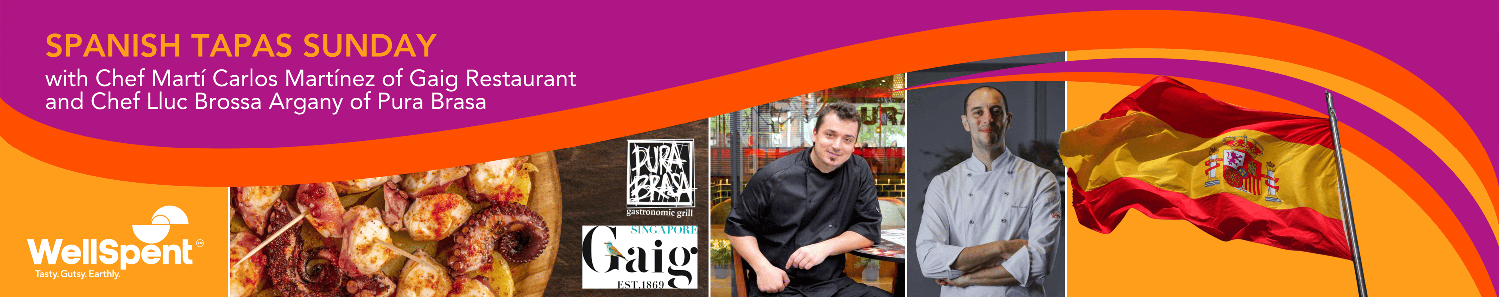 WellSpent Sunday Luxe: Spanish Tapas Sunday 23 June 2024