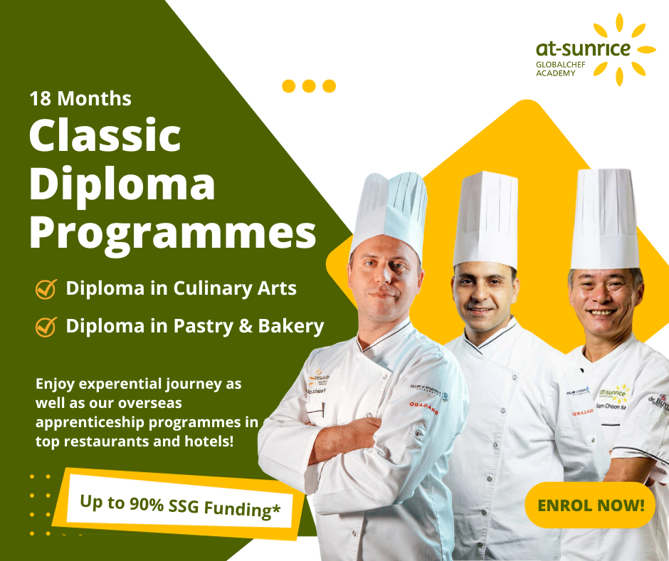 At-Sunrice GlobalChef Academy: Singapore's Premier Cooking & Baking School