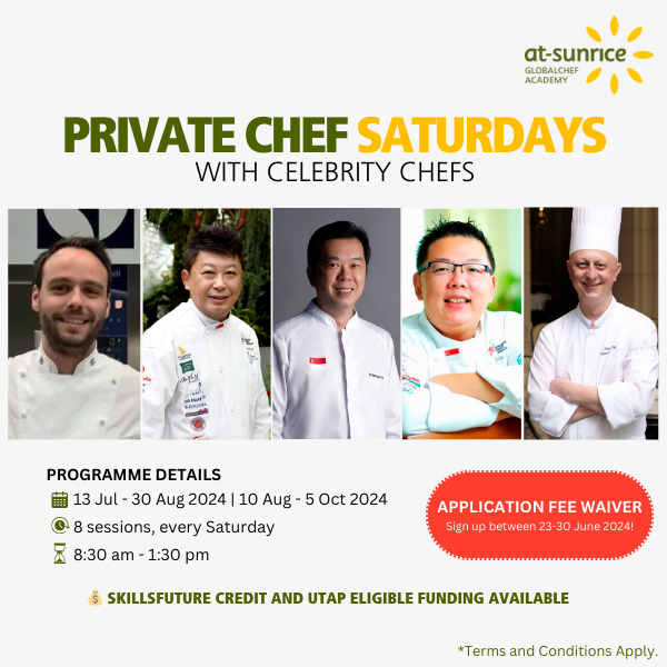 At-Sunrice GlobalChef Academy: Singapore's Premier Cooking & Baking School